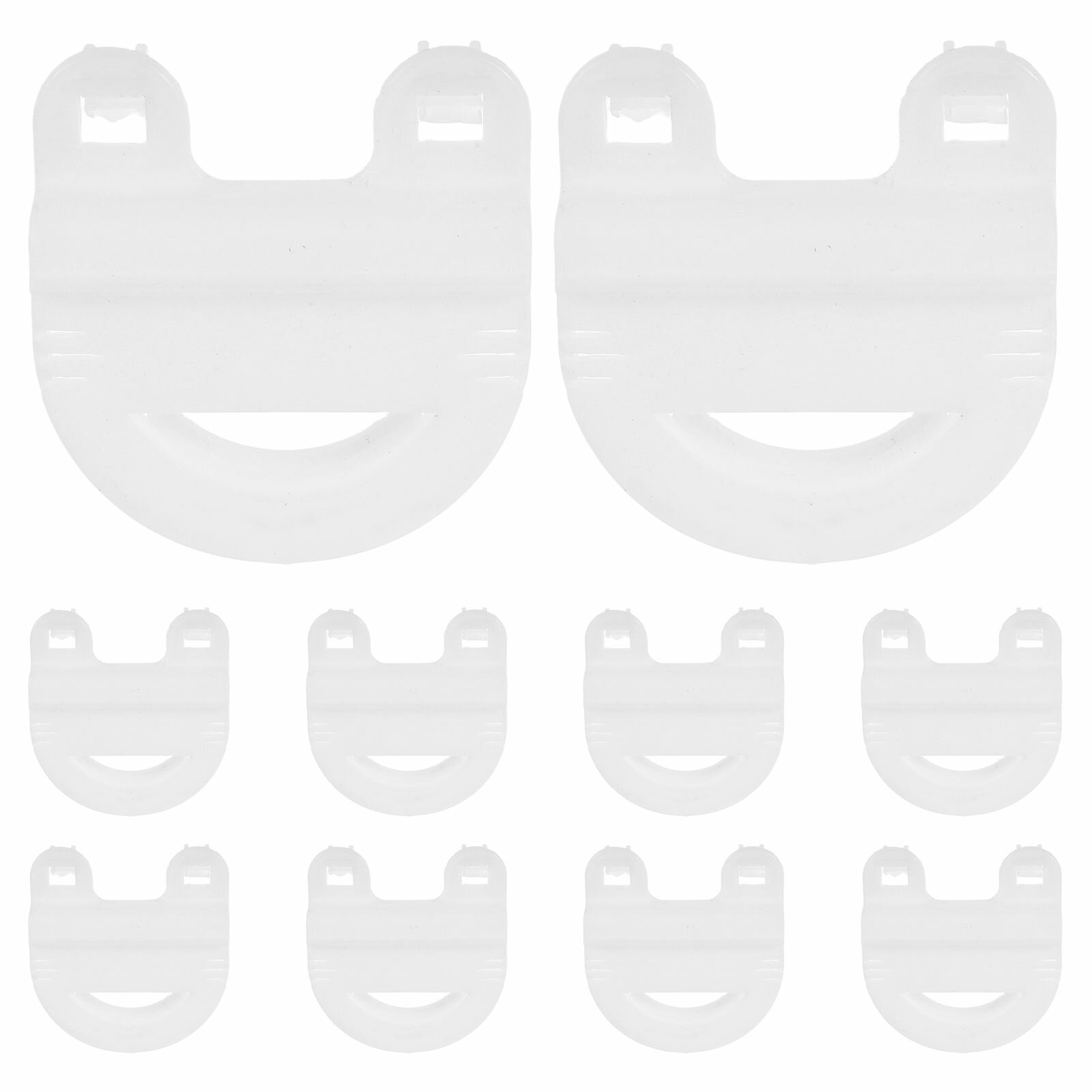 Пластиковые защёлки для клеток домашних животных, крепления для кроликов и хомяков, набор из 10 шт