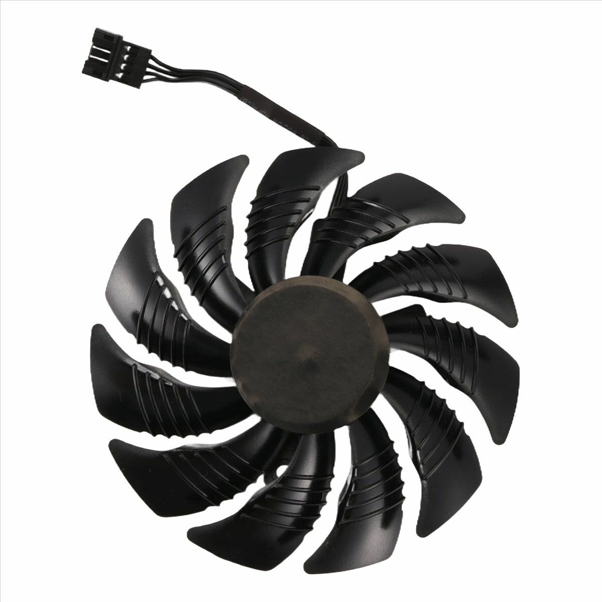 88-мм вентилятор для кулера графического процессора REDEON AORUS RX580/570 (1 против часовой стрелки)