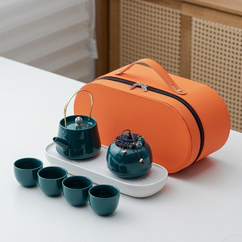 Сувениры для отелей на Национальный день, практичные подарки с логотипом для клиентов, подарки на День Девятого числа для пожилых, дорожные чайные наборы