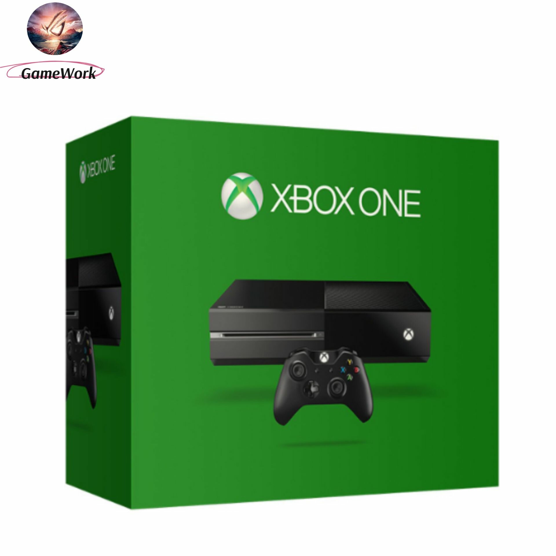 Игровая приставка Xbox One, 1TB, черный матовый, с геймпадом