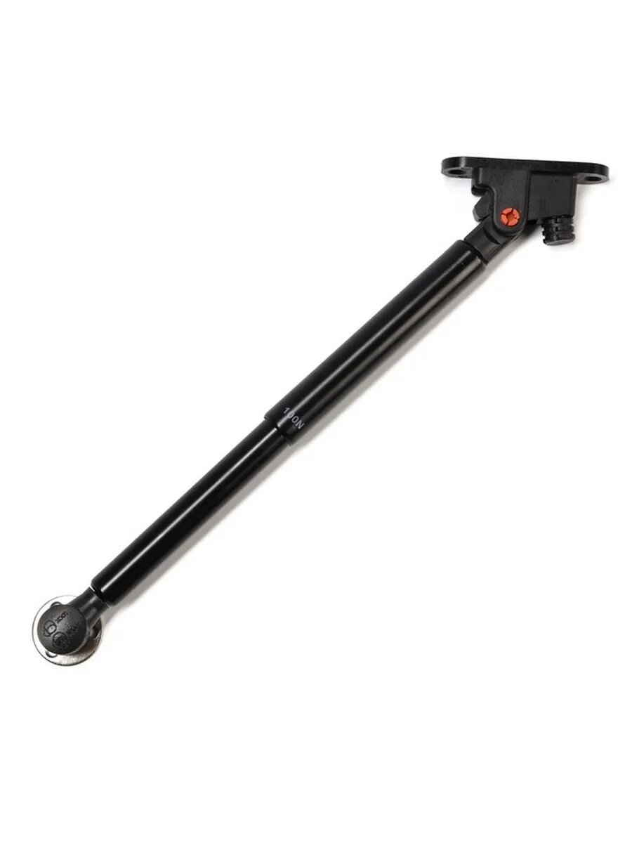 Газлифт с доводчиком и защитой, черный, 100N