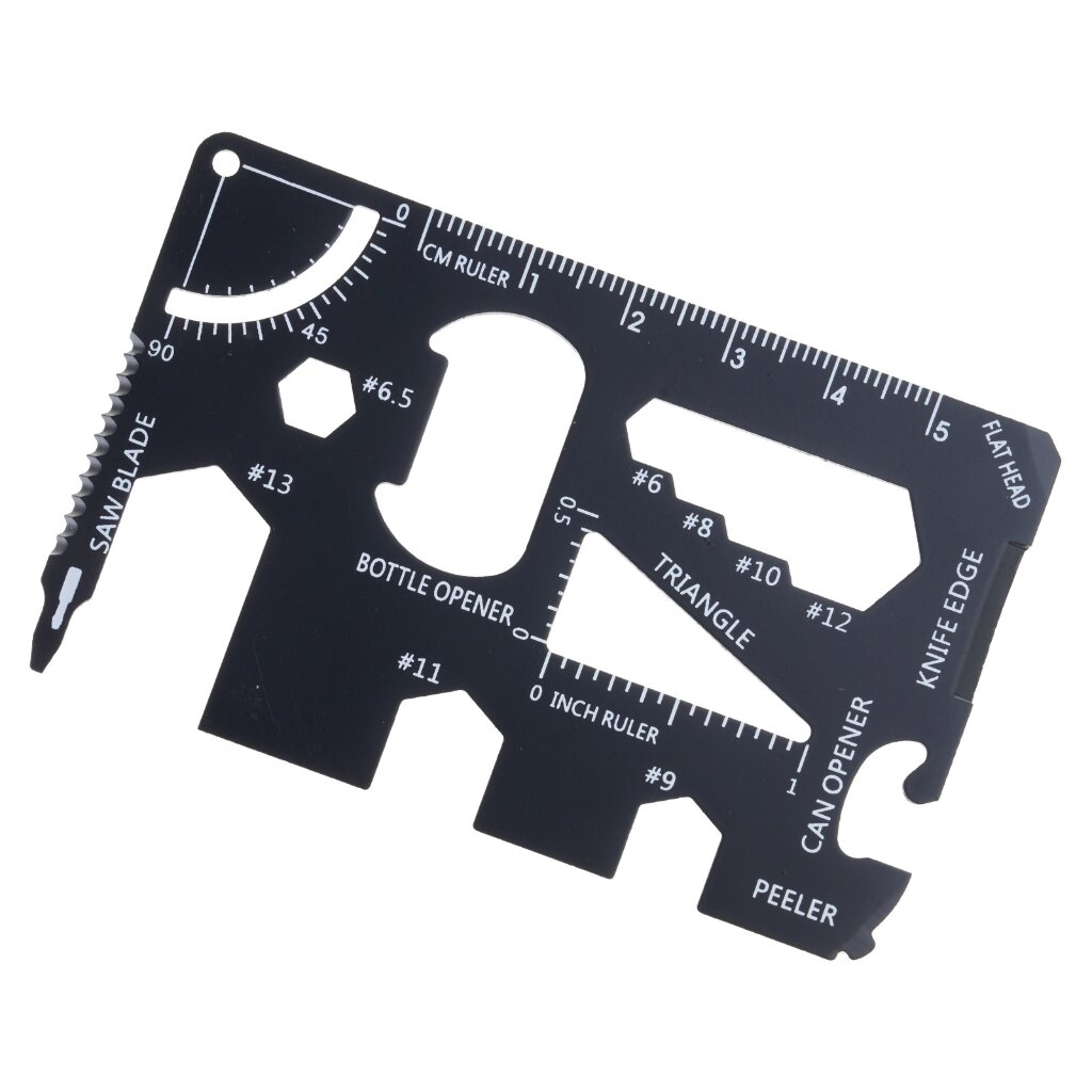 Многофункциональная карта Инструментов Для выживания 15 в 1 Карта Инструментов Для выживания