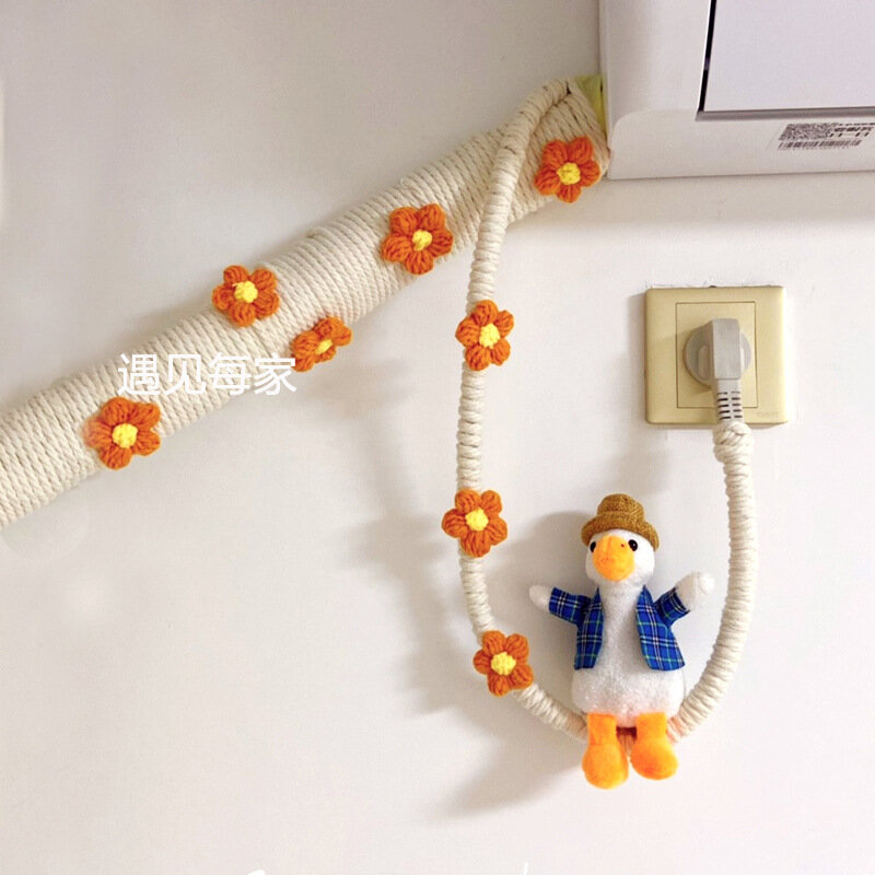 100 новых товаров для доставки на дом: декор для труб кондиционера, украшение из пеньковой веревки, маскировка газовых и канализационных труб