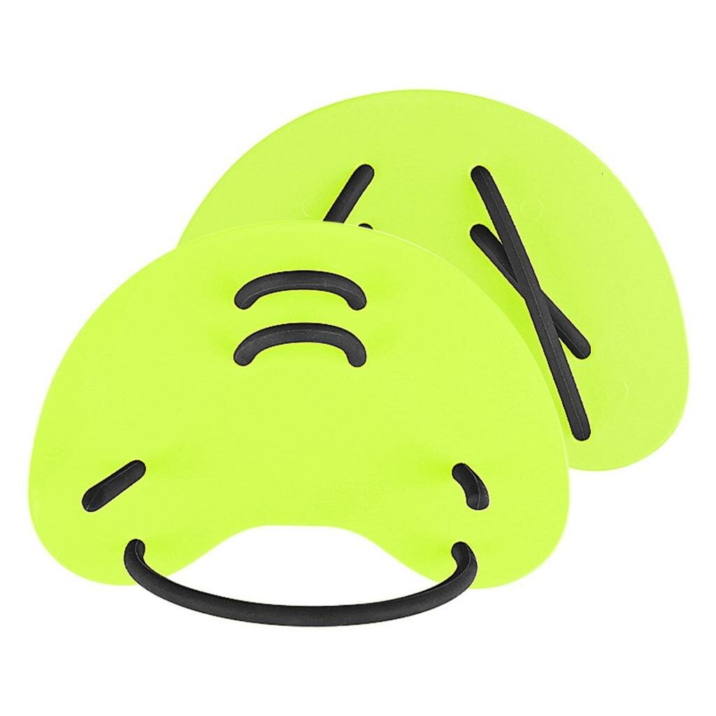 Плавательные ласты из эластичного силикона, 2 шт, Зеленый