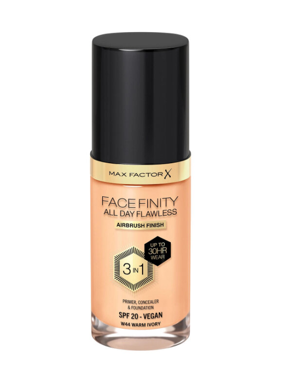 Тональная основа Facefinity All Day 3in1 W44 warm ivory