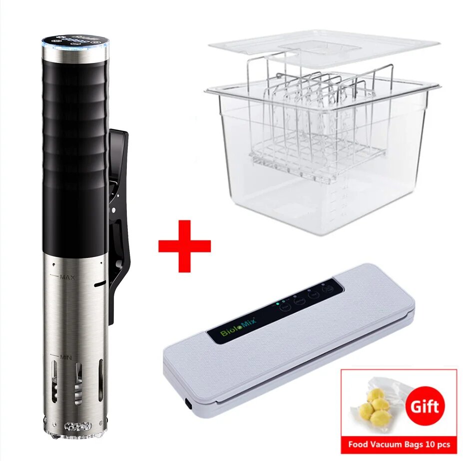 BioloMix Sous Vide Циркулятор 1200 Вт AU, N W230W N 11LRACK