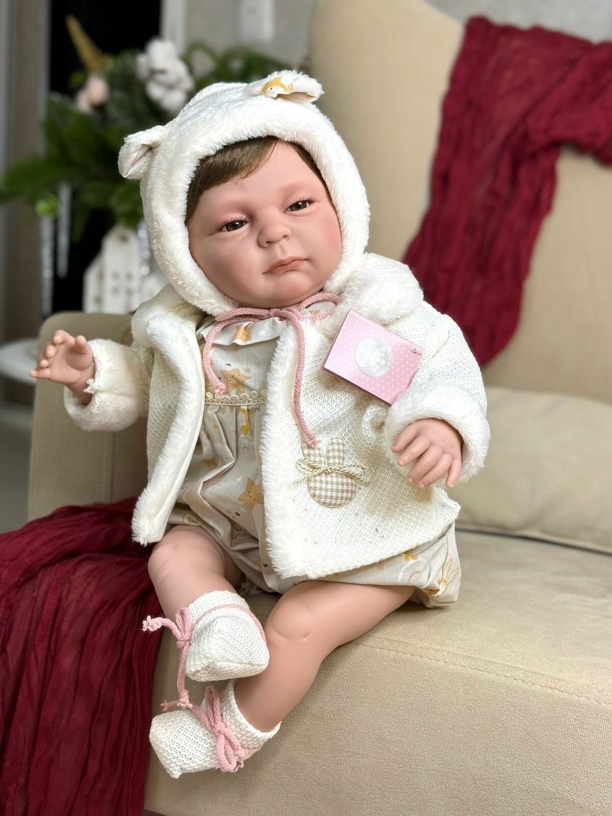 Кукла для девочки мягконабивная 50 см Валерия (5405S)