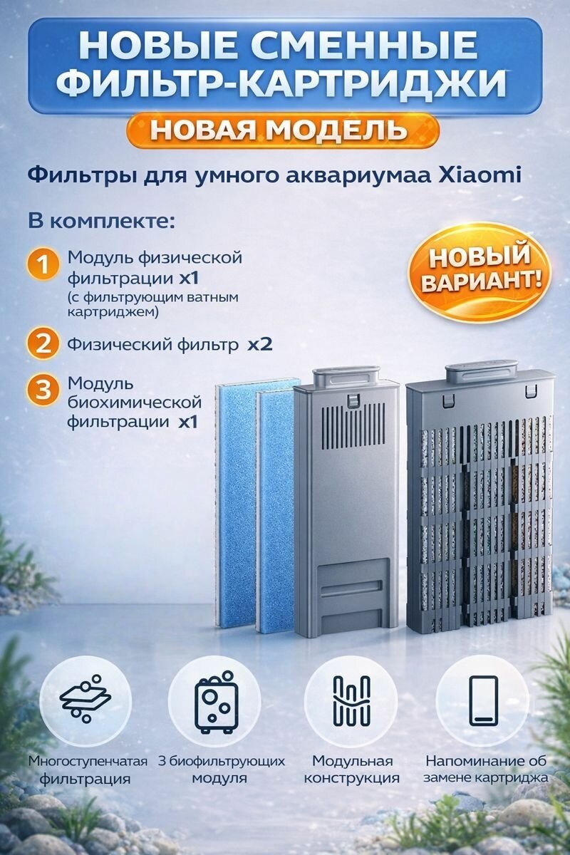 Набор фильтров для умного аквариума Mijia MYG100