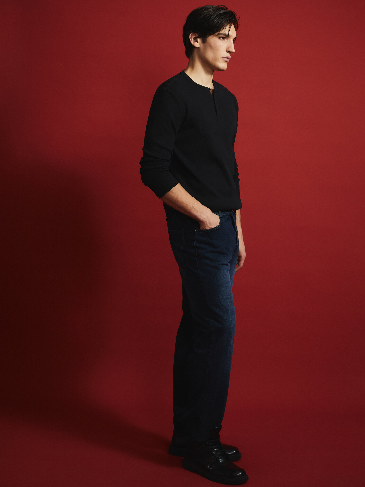 Джинсы классические Man straight 