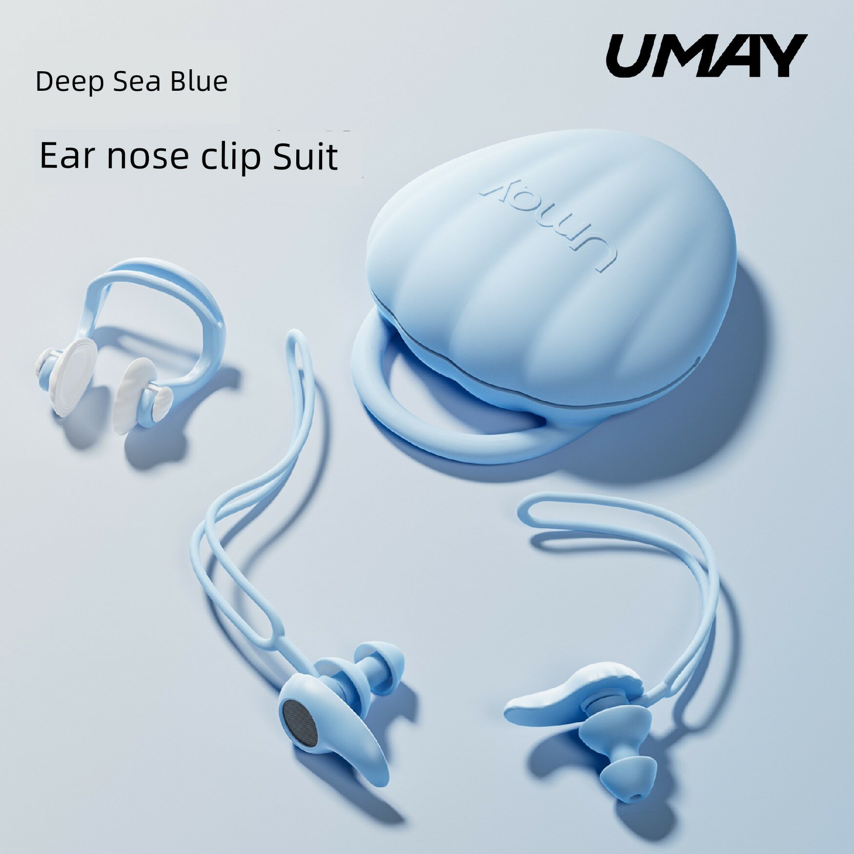 Силиконовые беруши для плавания, водонепроницаемые, профессиональная защита ушей от проникновения воды, детский зажим