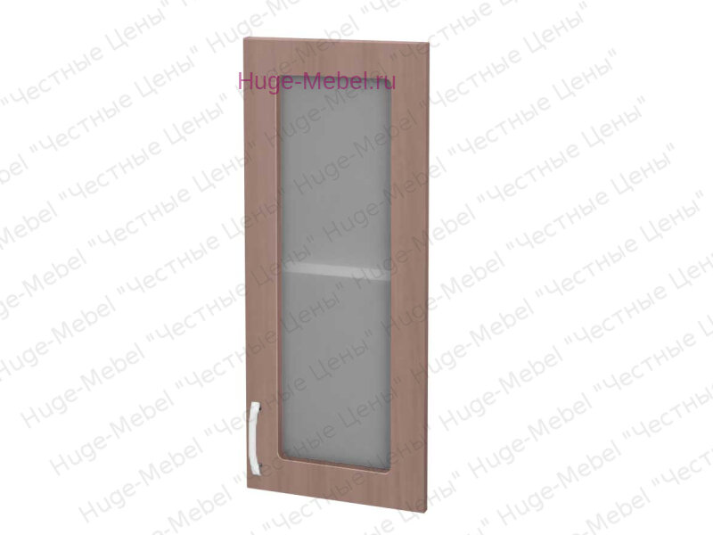 Кухонный фасад Ф-15 шимо темный (Дина) Huge Mebel . Ширина 296 Высота 712. Кухонные фасады