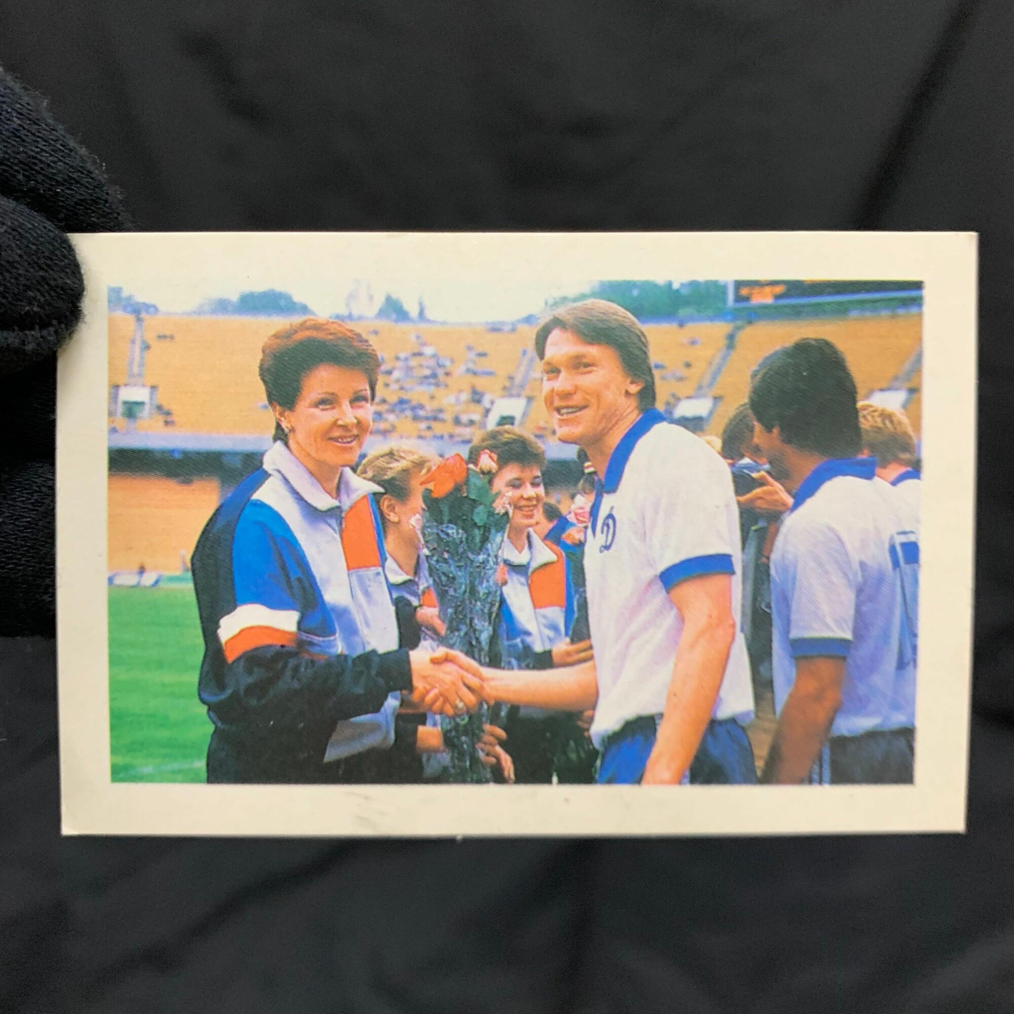 Коллекционный карманный календарь месяц "Березень" 1989 г. Олег Блохин