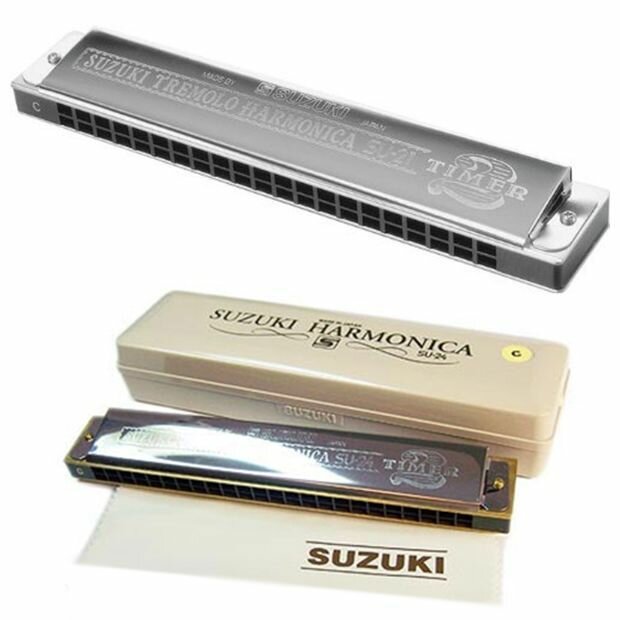 Suzuki SU-24 2T C губная гармоника 2 Timer Tremolo