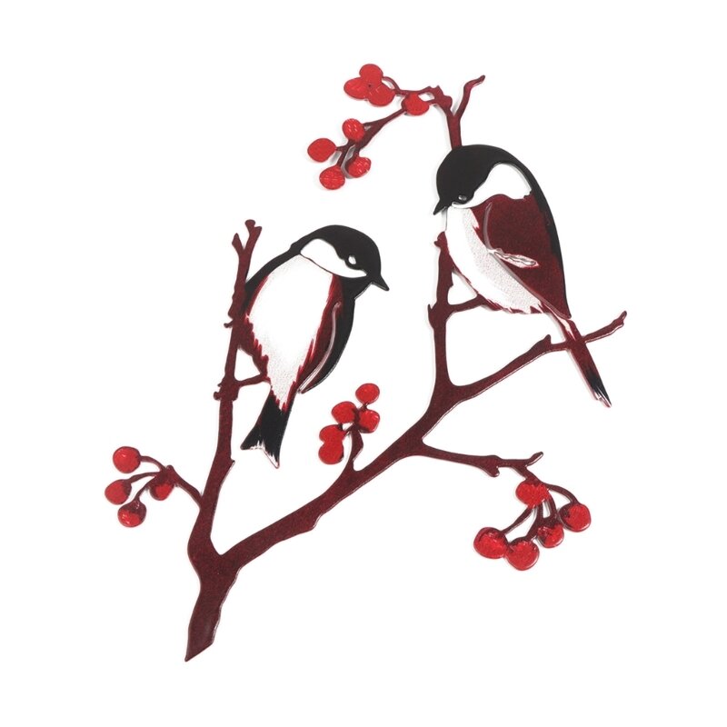 Подвеска для украшения стены из стоящей ветки сороки