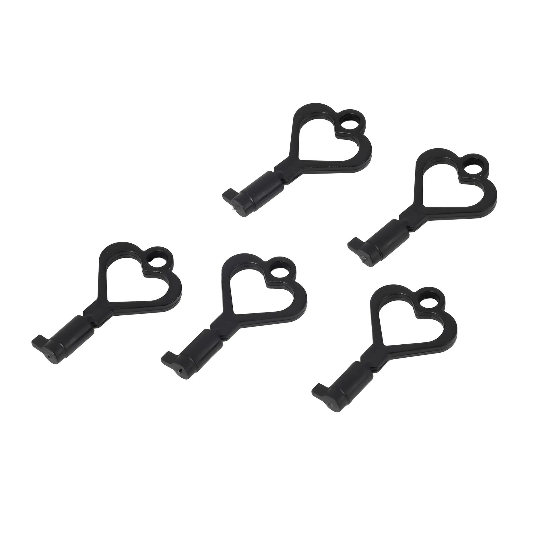 5 шт, клетка верности, пластиковые универсальные аксессуары для ключей, невидимый цилиндр с замком, клетка для пениса, удерживающая безопасность, секс-игрушка Black-5