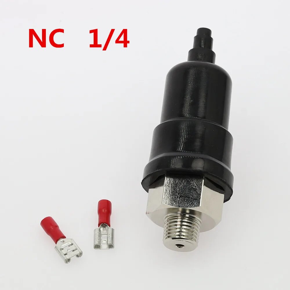 Давление переключатель провода с наружной резьбой насадка 1/4 "1/8' микро Давление Регулируемая Диафрагма гидравлического выключателя QPM11-NC QPM11-NO
