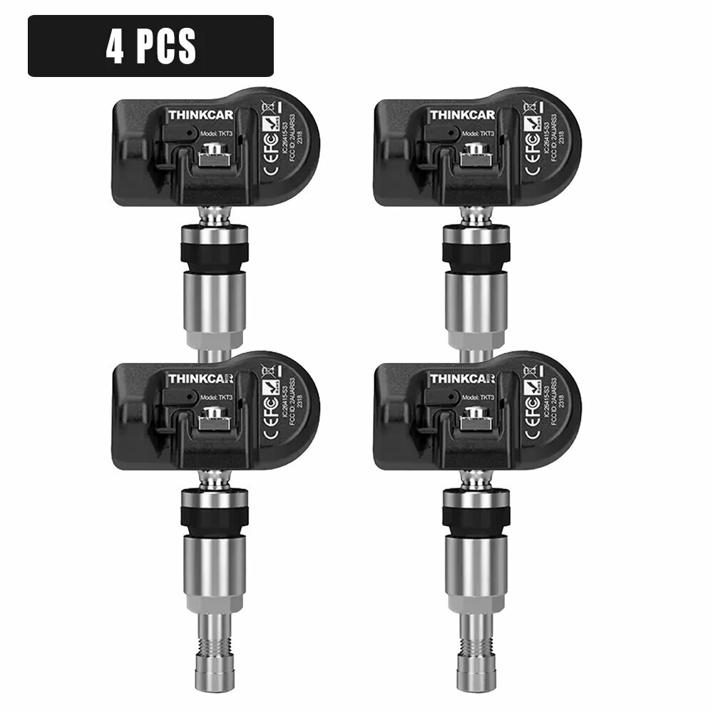 THINKTPMS S3 Универсальный датчик TPMS 4-6 лет Срок службы батареи IP67 4pcs Aluminum