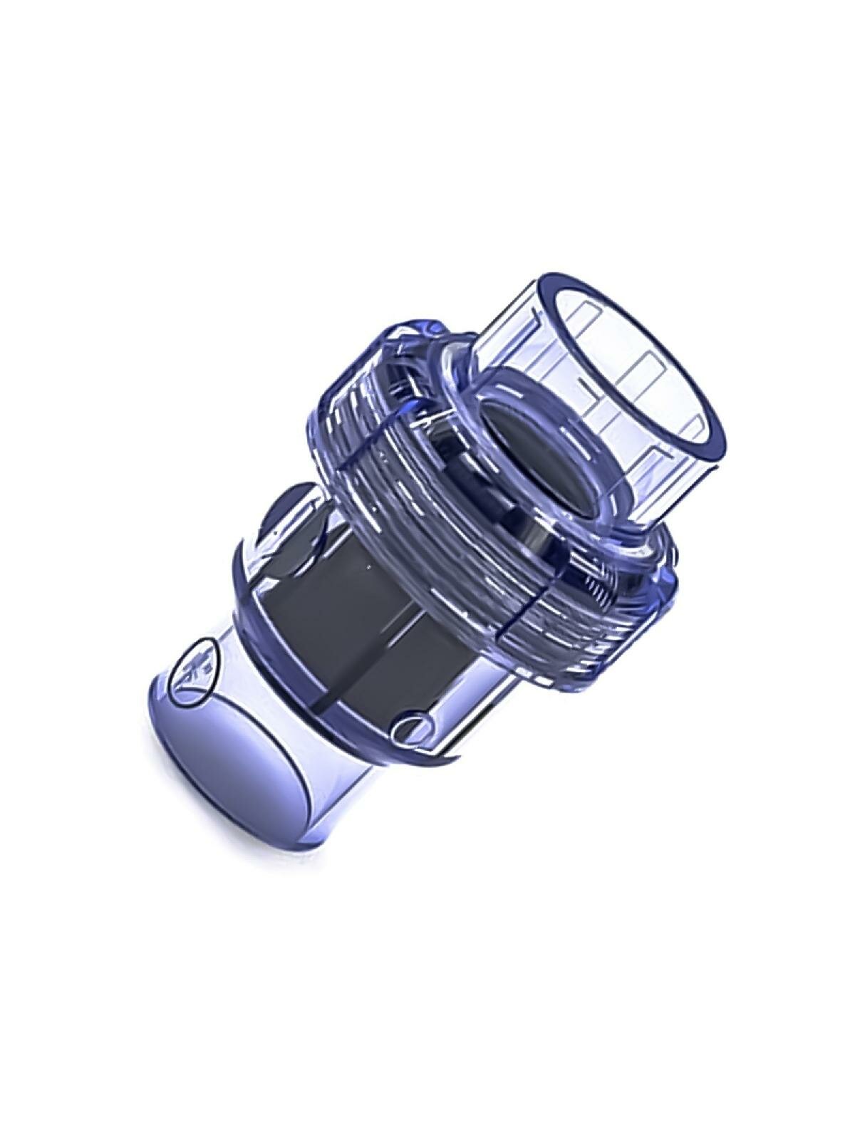 Прозрачный шаровой обратный клапан из ПВХ с внутренним диаметром 25 мм