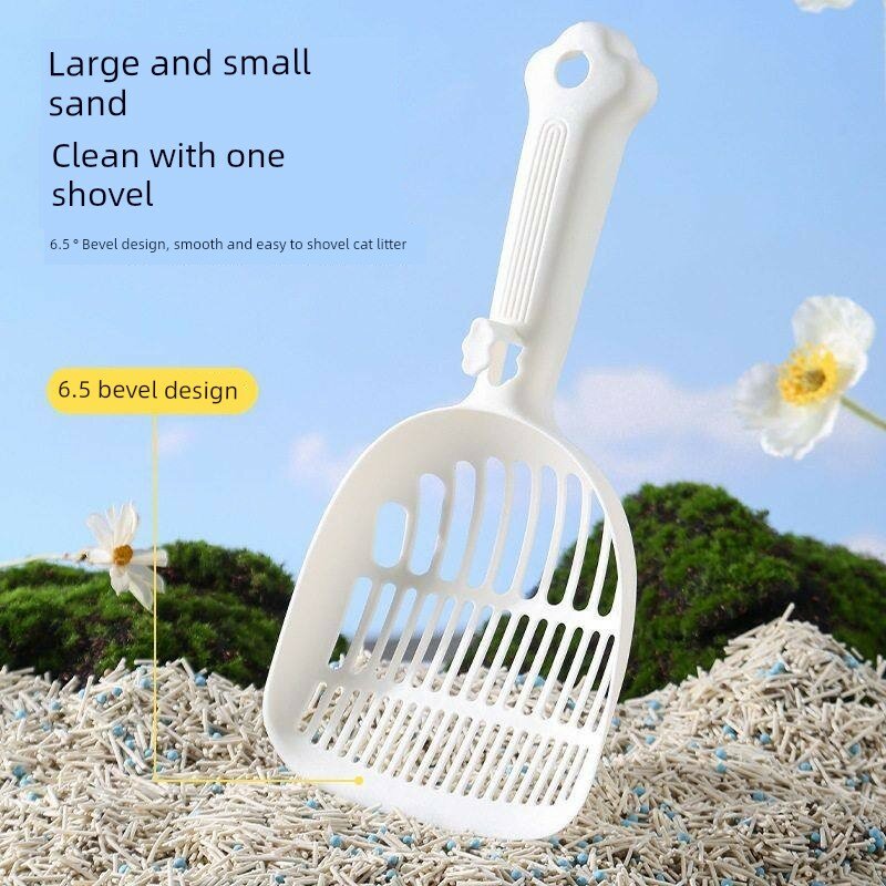 Лопатка для кошачьего туалета, подвесная, с мелкими отверстиями, большая лопатка для кошек, лопатка для уборки