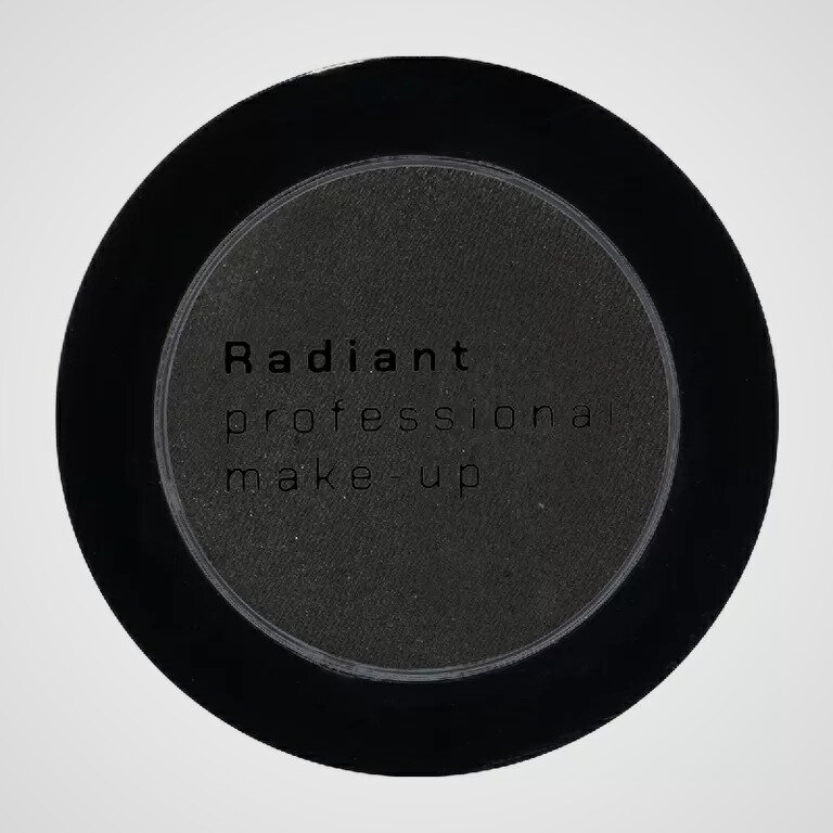 Тени для век компактные тон 199 Черный RADIANT MAKE-UP PROFESSIONAL EYE COLOR No 199 - BLACK Тени 1,9 гр