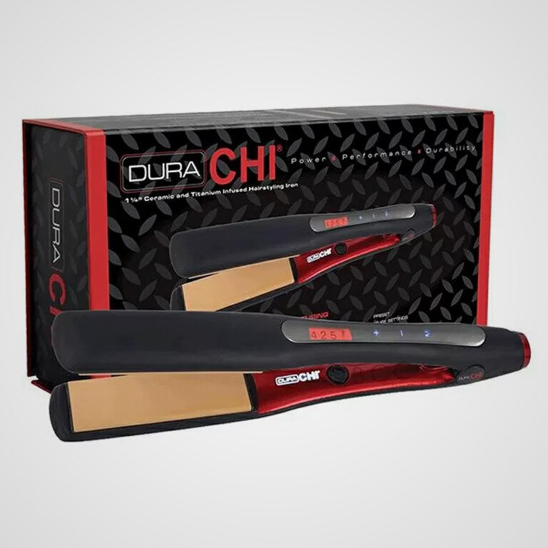 Выпрямитель CHI DURA Пластина 3 см CHI DURA Hairstyling Iron Аппарат 1 шт