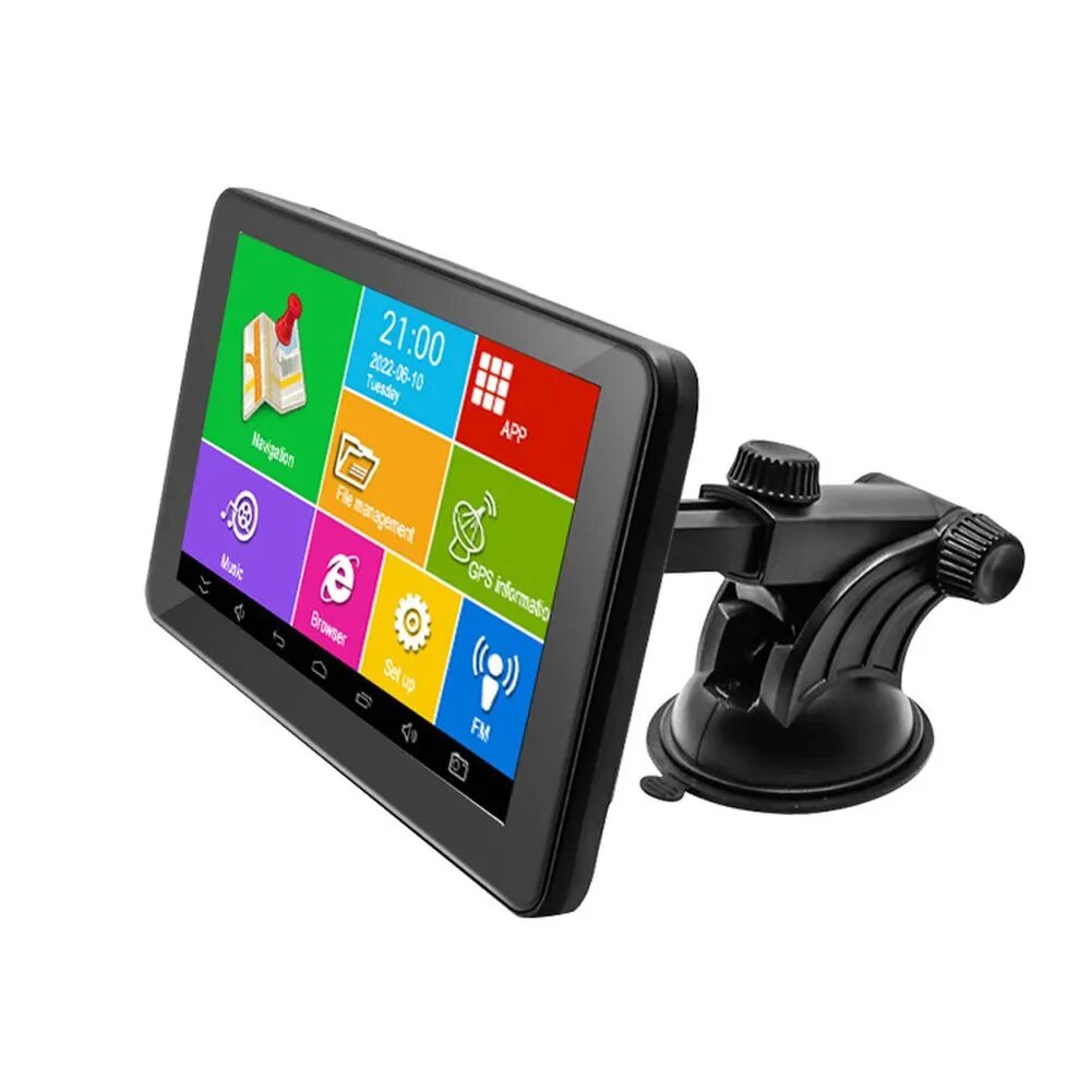 Автомагнитола, 1 DIN, 7-дюймовый сенсорный экран, GPS, Bluetooth, Wi-Fi, 12-24В, Китай