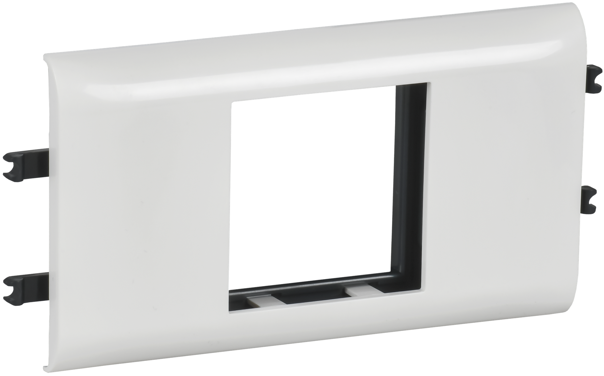 DLP Рамка и суппорт на 2 модуля для кабель-каналов с шириной крышки 65мм белая IEK 10952
