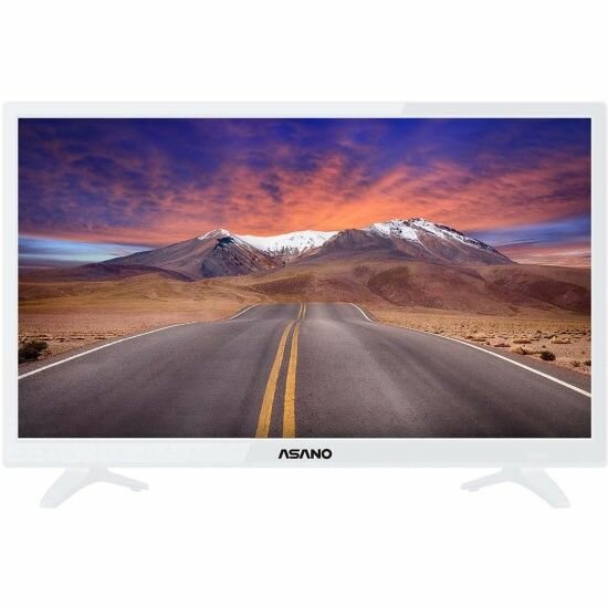 Телевизор Asano 24LH1011T, 23.6", белый