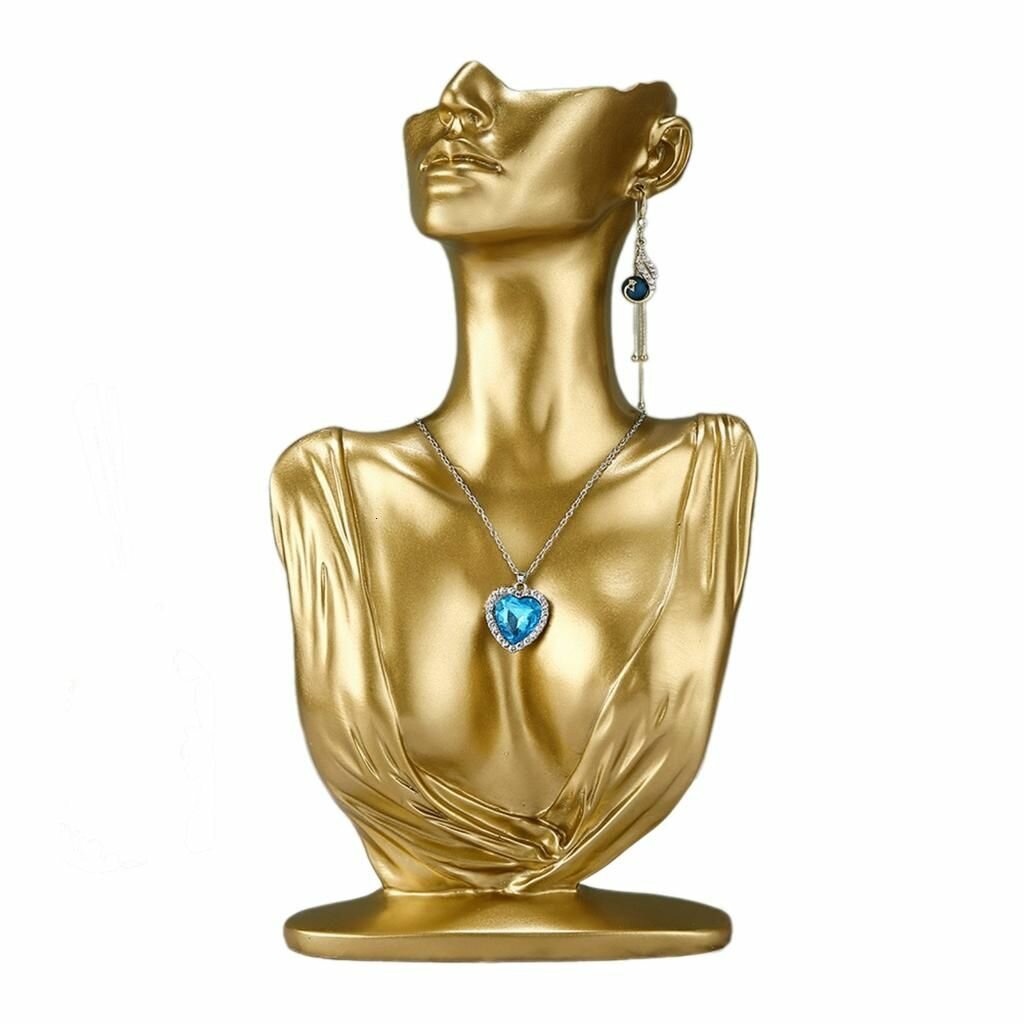 Манекен для демонстрации украшений, Gold