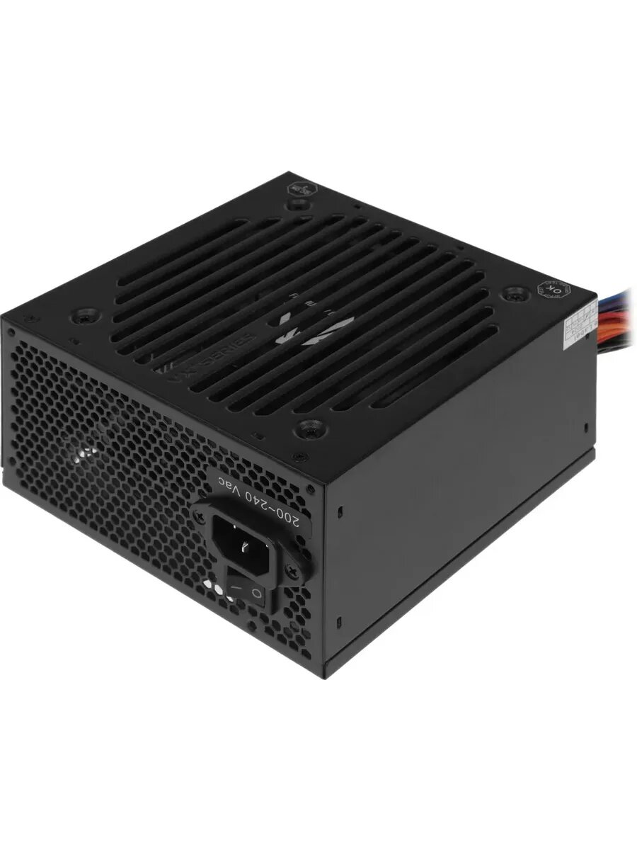 Блок питания Formula ATX 500W AC VX PLUS черный, 500 Вт, ATX 20+4 пин, 200/240 В