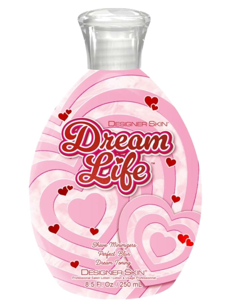 Лосьон для загара ног Dream Life "Designer Skin", 250мл, антиоксиданты, кварцевые силиконы