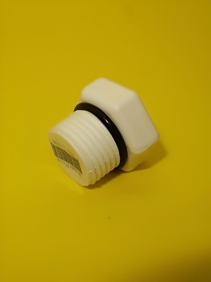 Заглушка 1/2 внешняя резьба с прокладкой