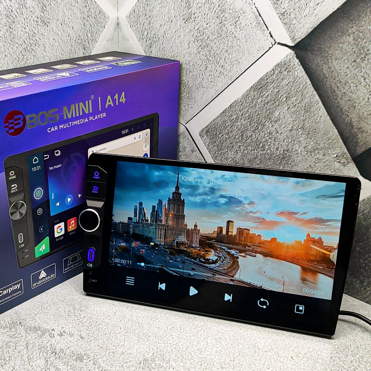 Андроид магнитола 8 ядер 9 дюймов 8х128 с крутилкой громкости