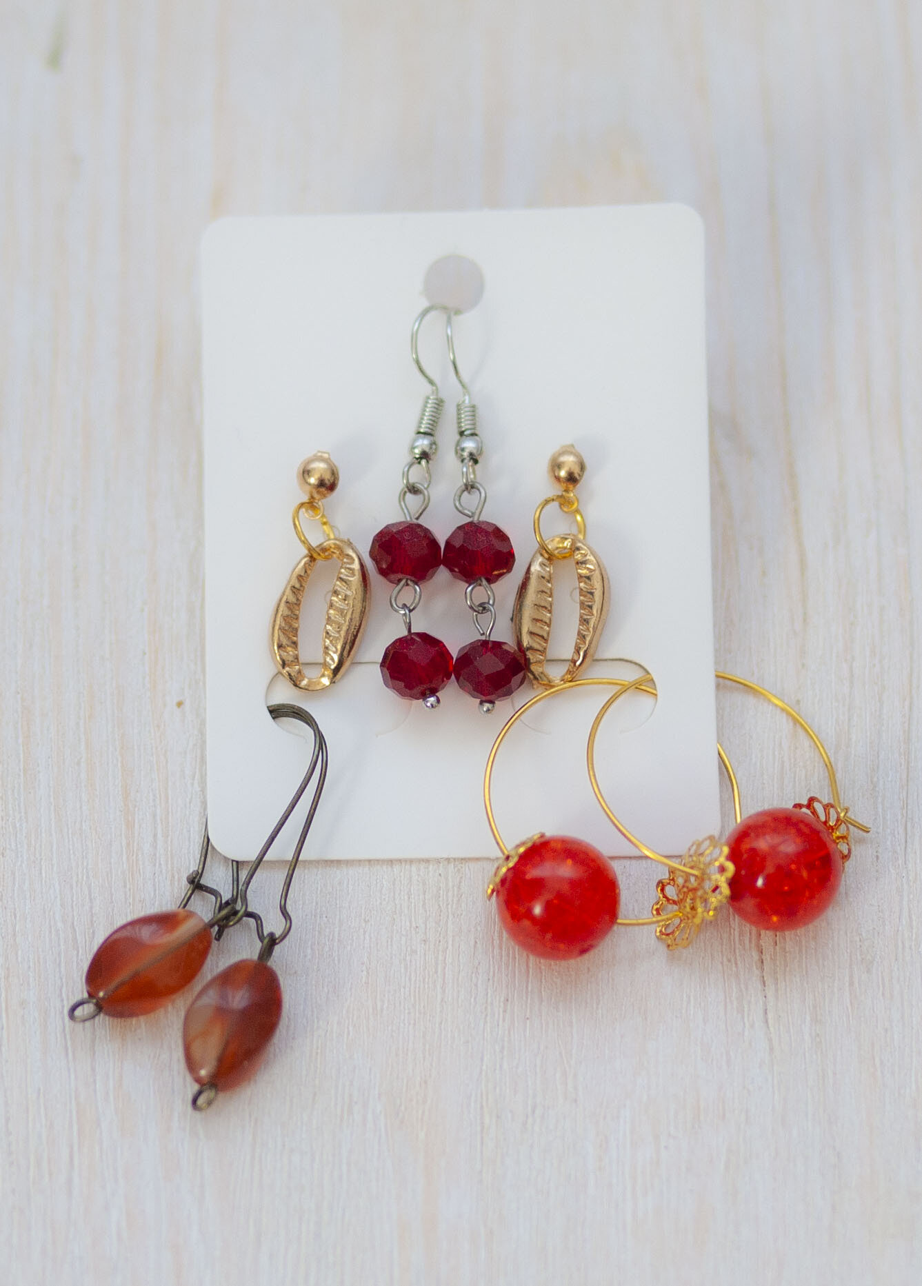 Комплект серег