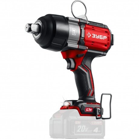 Гайковерт ударный ЗУБР 20 В, 1000 Н·м, без АКБ (LMS), бесщеточный (ГБУ-1000)