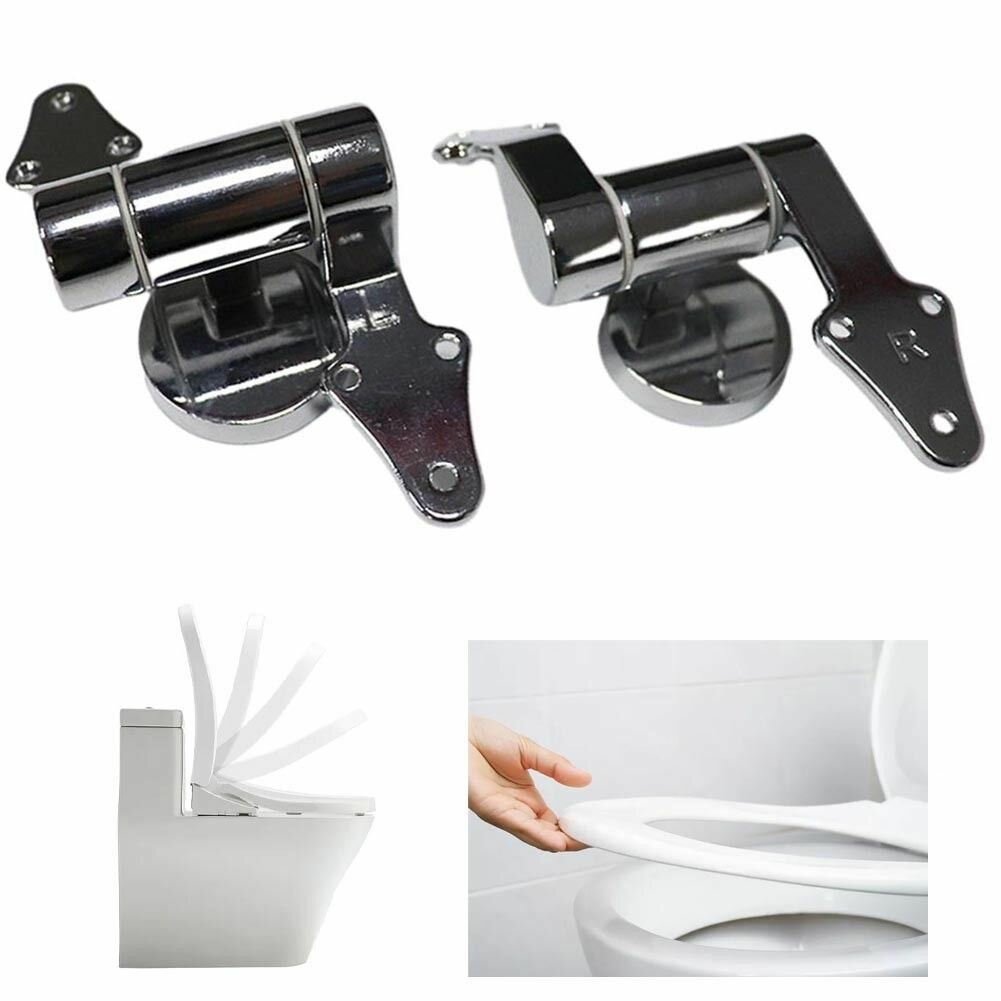 Соединительный элемент крышки унитаза с медленным опусканием, треугольная петля из цинкового сплава