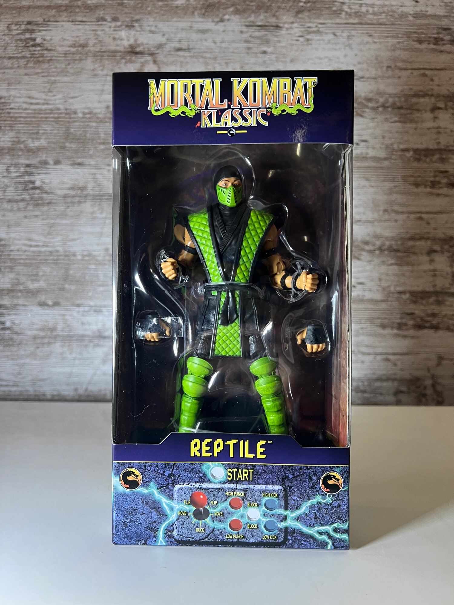 Фигурка Рептилия Мортал Комбат, Reptile Mortal Kombat Klassic, 20 см от McFarlane Toys