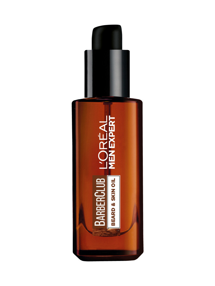 L'Oreal Men Expert Barber Club Масло для длинной бороды, смягчающее, с маслом кедрового дерева, 30 мл