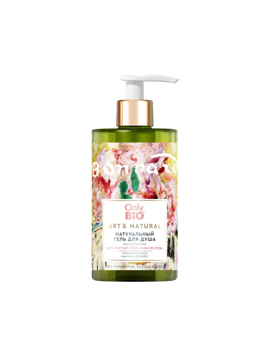 Only bio art&natural гель для душа натуральный нежность кожи