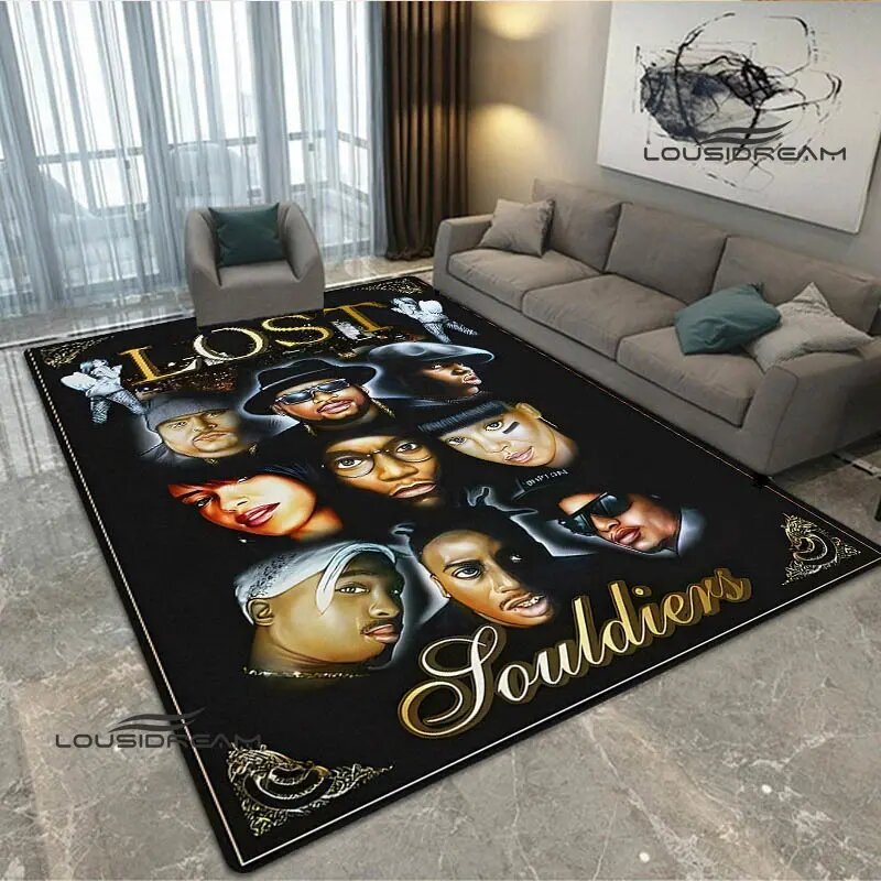 Ковёр LOUSIDREAM "Soul'diers" 60x90см, цвет 18