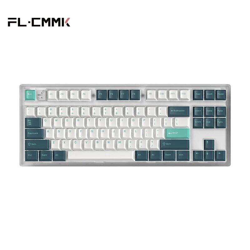 FL·ESPORTS MK870 механическая клавиатура 87 клавиш FL Yuedong Red, Three Mode