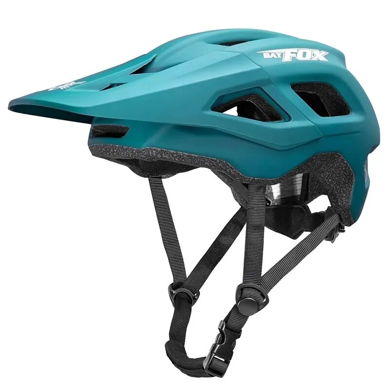 BATFOX LA303-1 MTB шлем черный М, Темно-зеленый, dark green