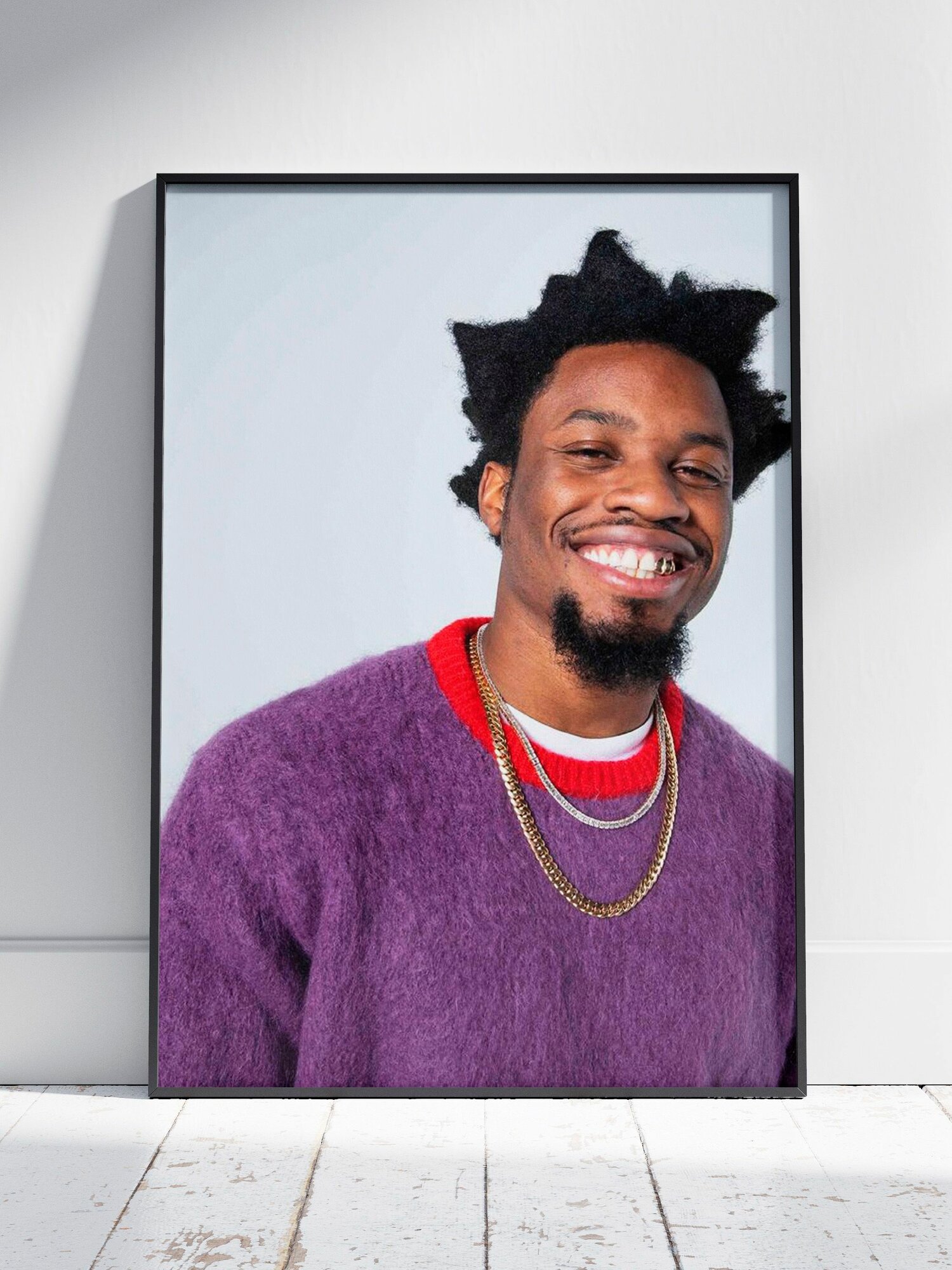 Плакат на стену для интерьера Дензел Карри (Denzel Curry 39) - Постер по музыке и артисту формата A4 (21x30 см)