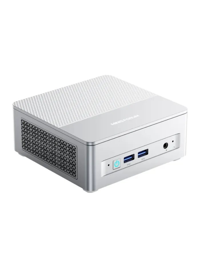 Мини ПК Minisforum X1 Lite Ryzen 7 255/16GB/512GB SSD/Radeon Graphics 780M/WiFi/BT/Win11Pro/white