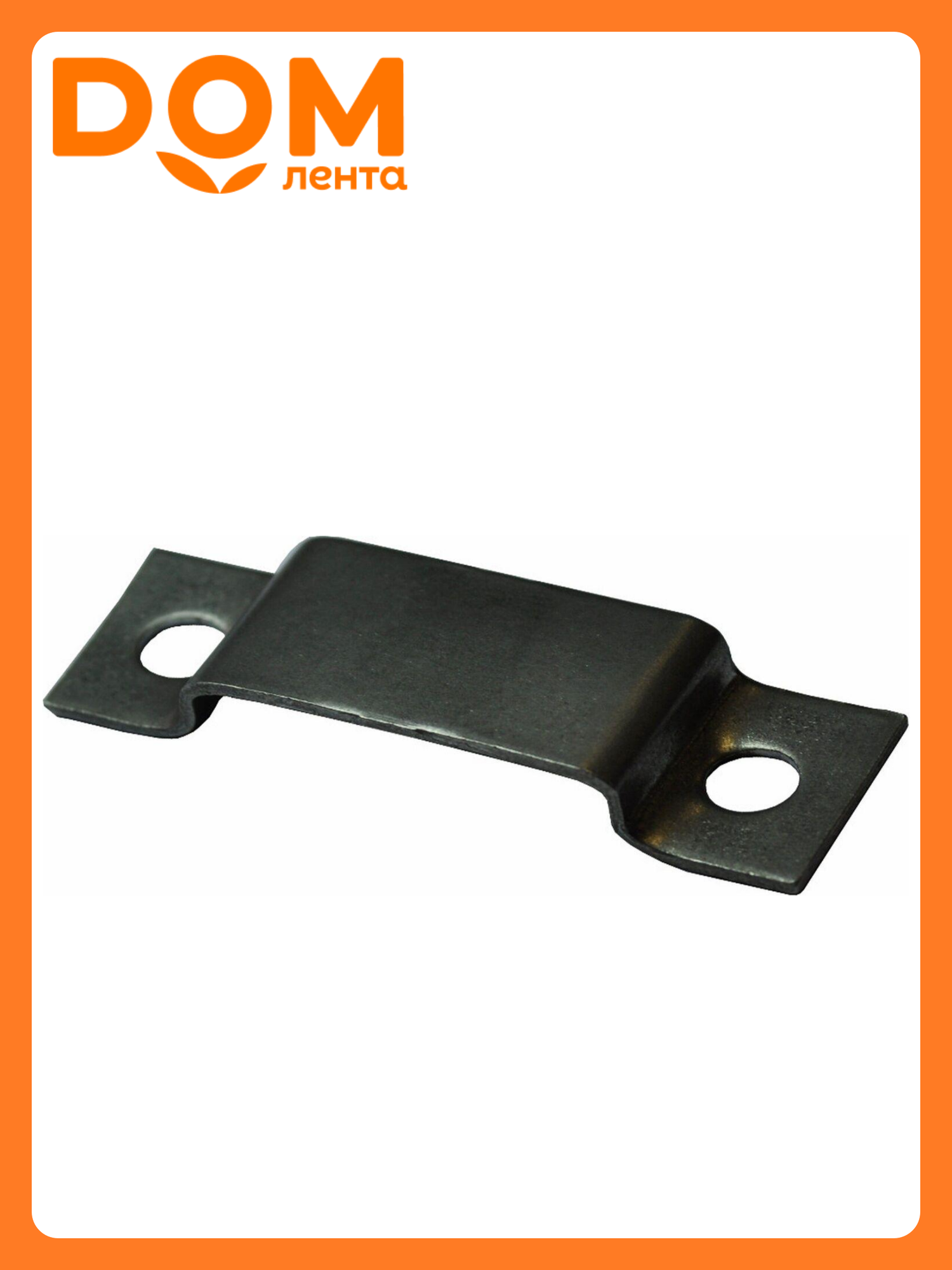 Пластина-фиксатор для фасадной доски Tech-KREP, оцинкованная сталь, 150x70x3 мм, 5 шт