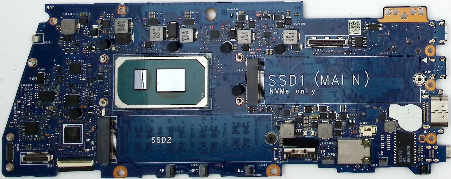 Материнская плата Asus B9400CEA донор i5-1135G7