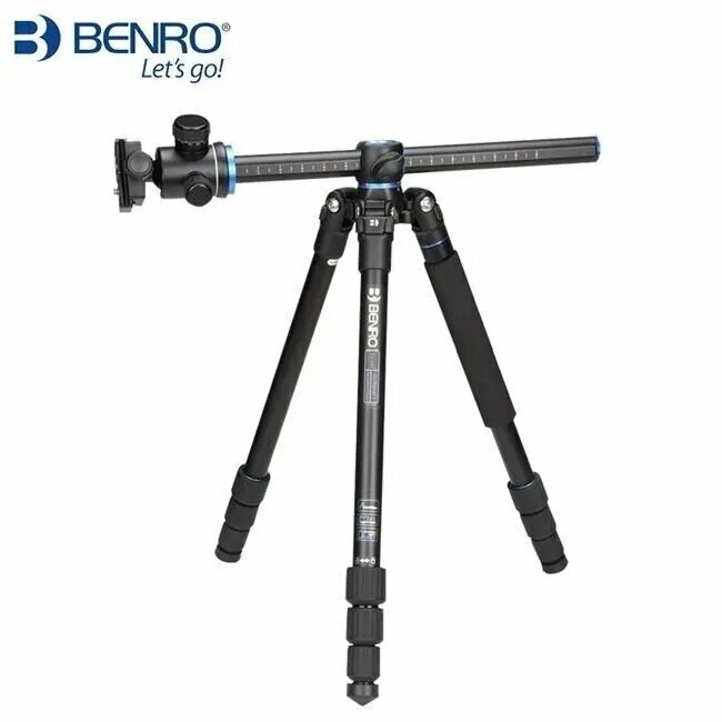 Benro SystemGO GA268T Трипод из алюминия, подставка для камеры, монопод для DSLR с шаровым головным креплением B2, максимальная нагрузка 16 кг
