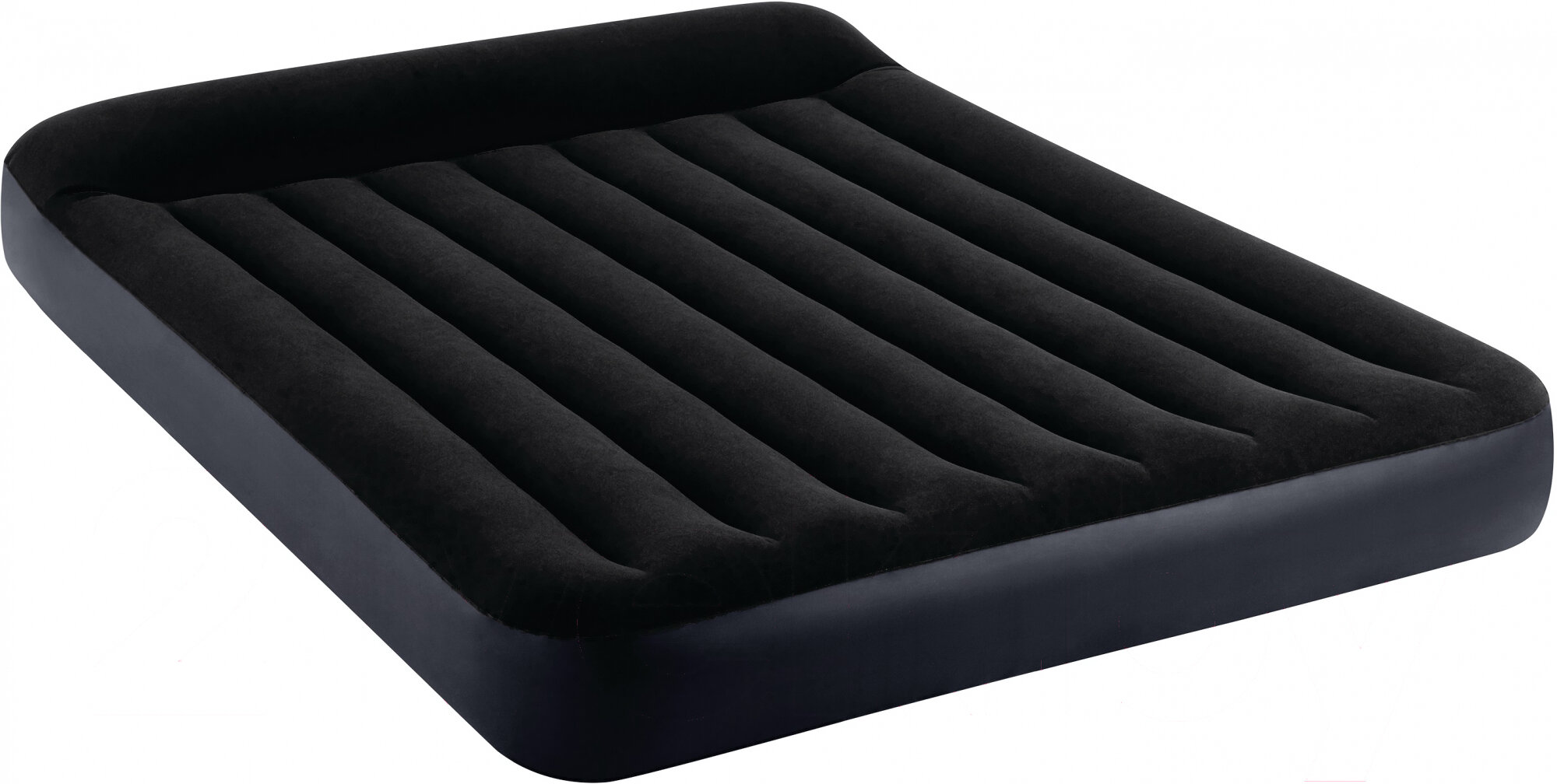 Кровать надувная Intex с подголовником, квин,1,52м x 2,03м