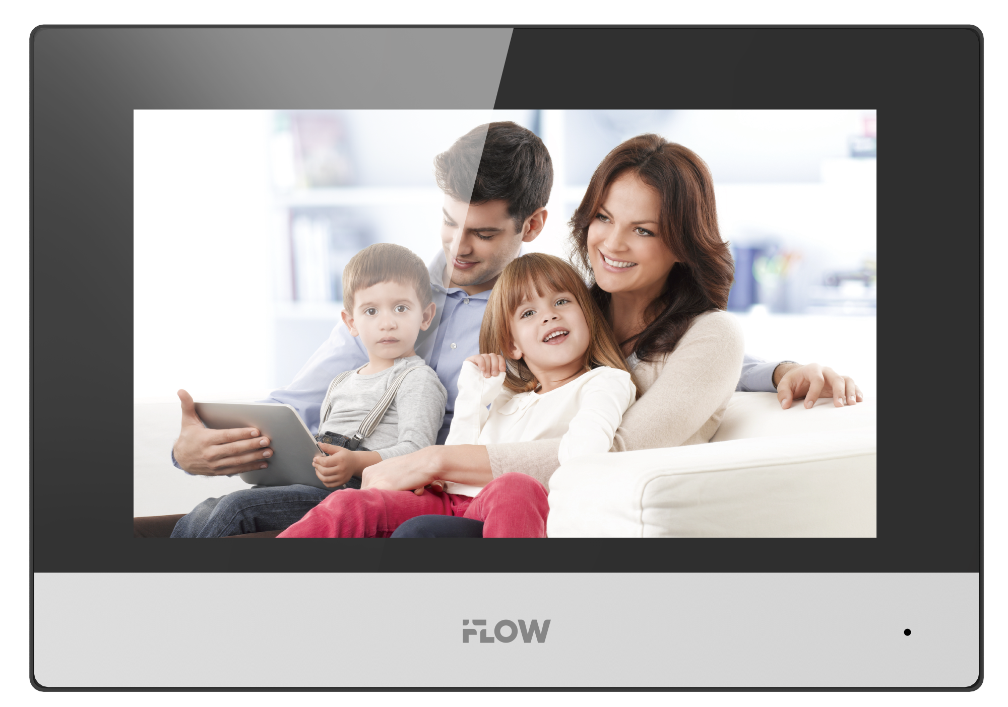 Монитор для домофона iFlow F-VI-3442IPE1, сенсорный, цветной, IP, до 128ГБ