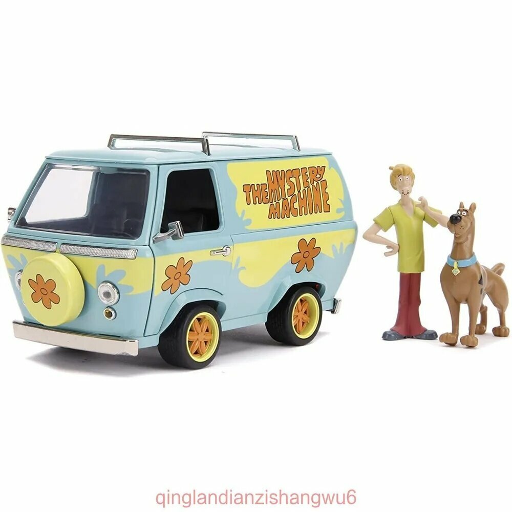 Jada Toys Модель в масштабе 1/24, совместимая с Scooby DOO Mystery Machine для унисекс-детской модели автомобиля